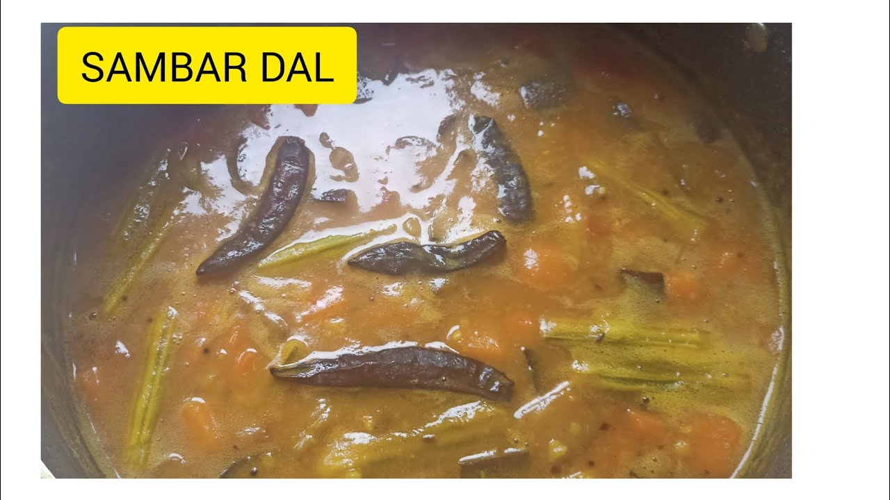Sambar Recipe । সাম্বার ডালের পারফেক্ট রেসিপি। How to make Sambar Dal ...