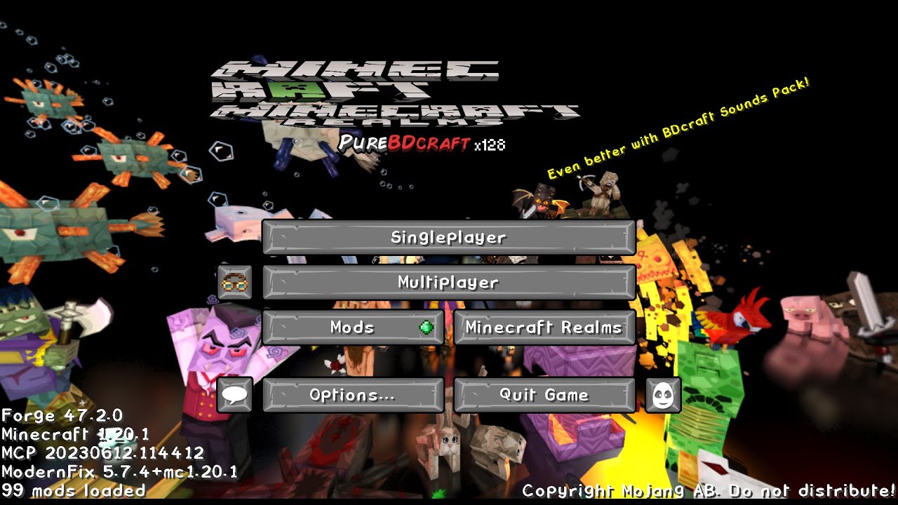 Minecraft - Create: Perfect World Mods with PureBD Resource Pack - YouTube