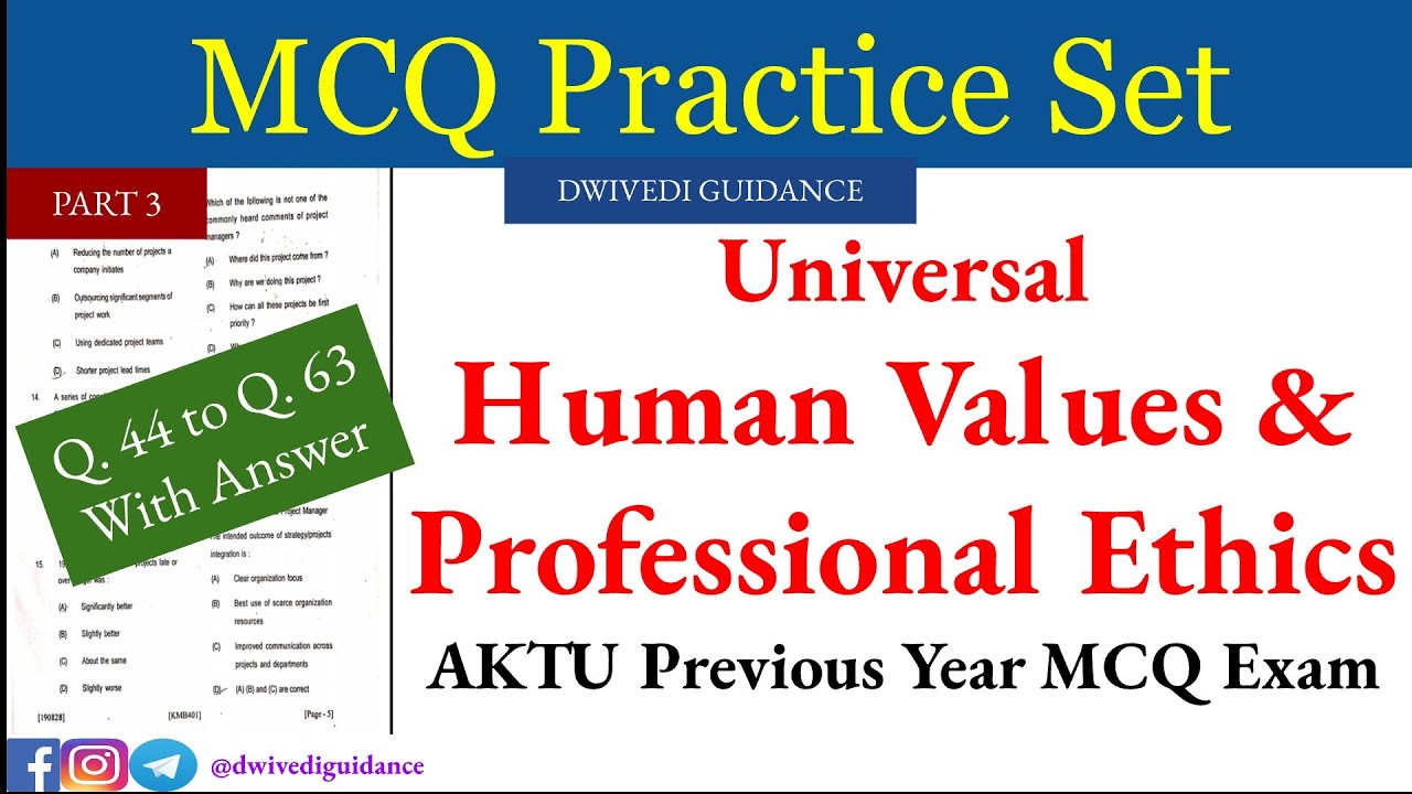15 Human Value Mcq Universal Human Values Mcq Questions Human 15-human-value-mcq-universal-human-values-mcq-questions-human