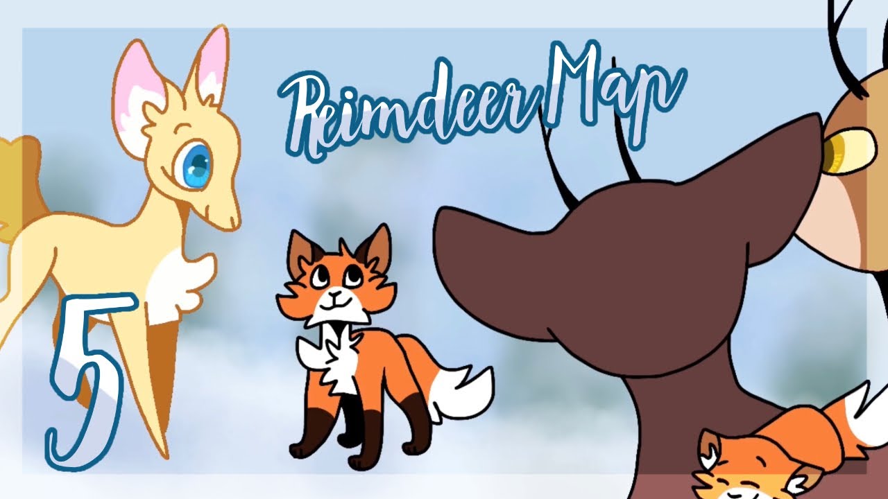 Reindeer Map p. 5 for Mintyfrost [storyboard, christmas, holiday ...