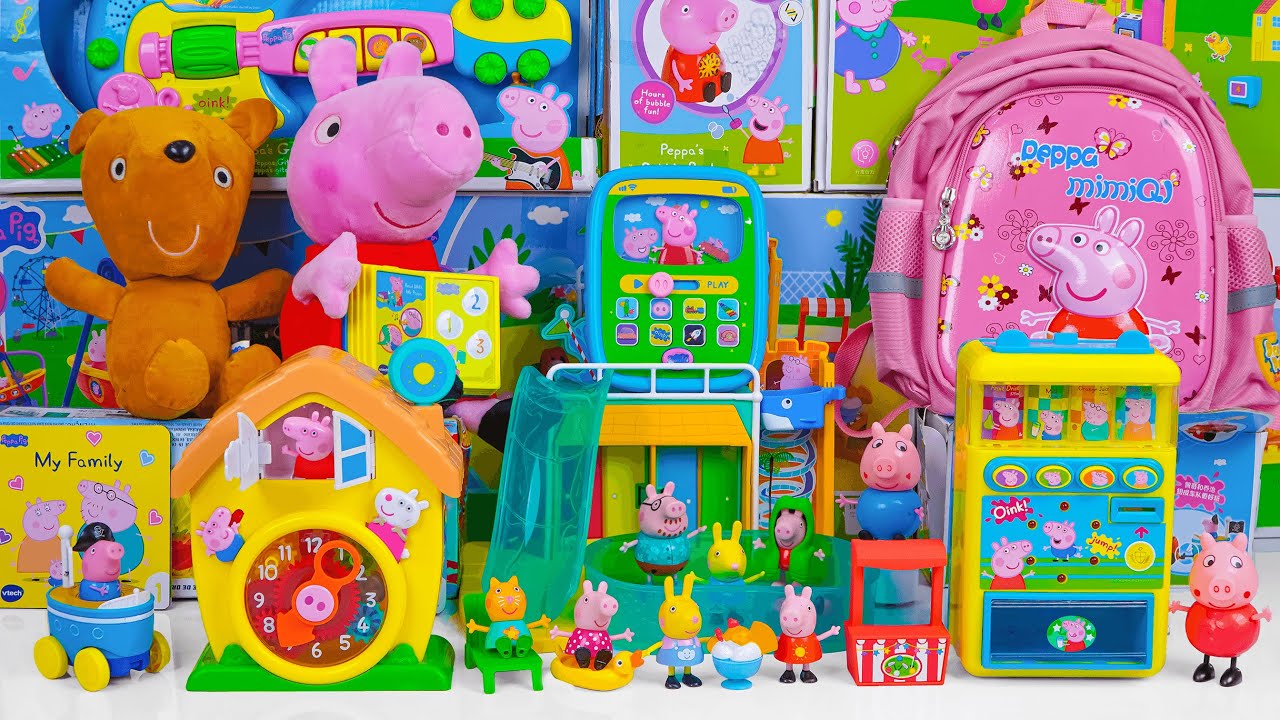Peppa Pig ASMR | 94 Minutes Satisfying with Unboxing Cute Peppa Pig ...
