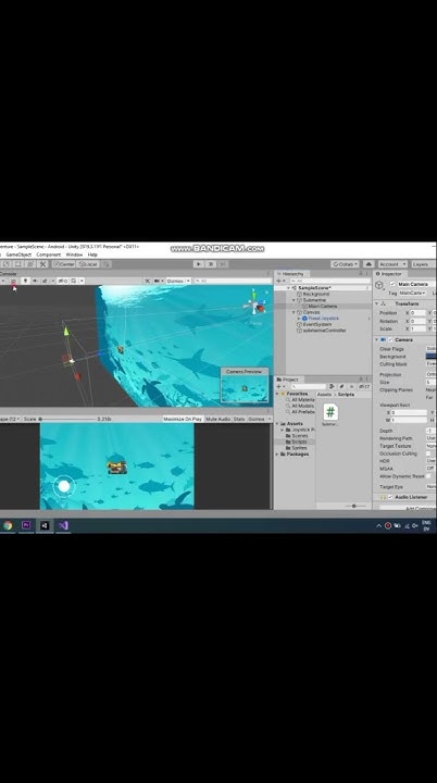 Unity Tutorial : Bagaimana Membuat Kamera mengikuti player di Unity - YouTube