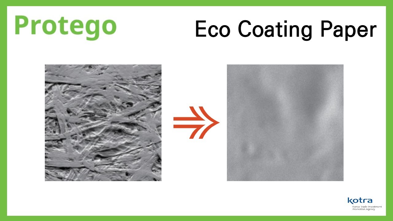 [Protego EB] Eco-friendly paper-based barrier material - YouTube
