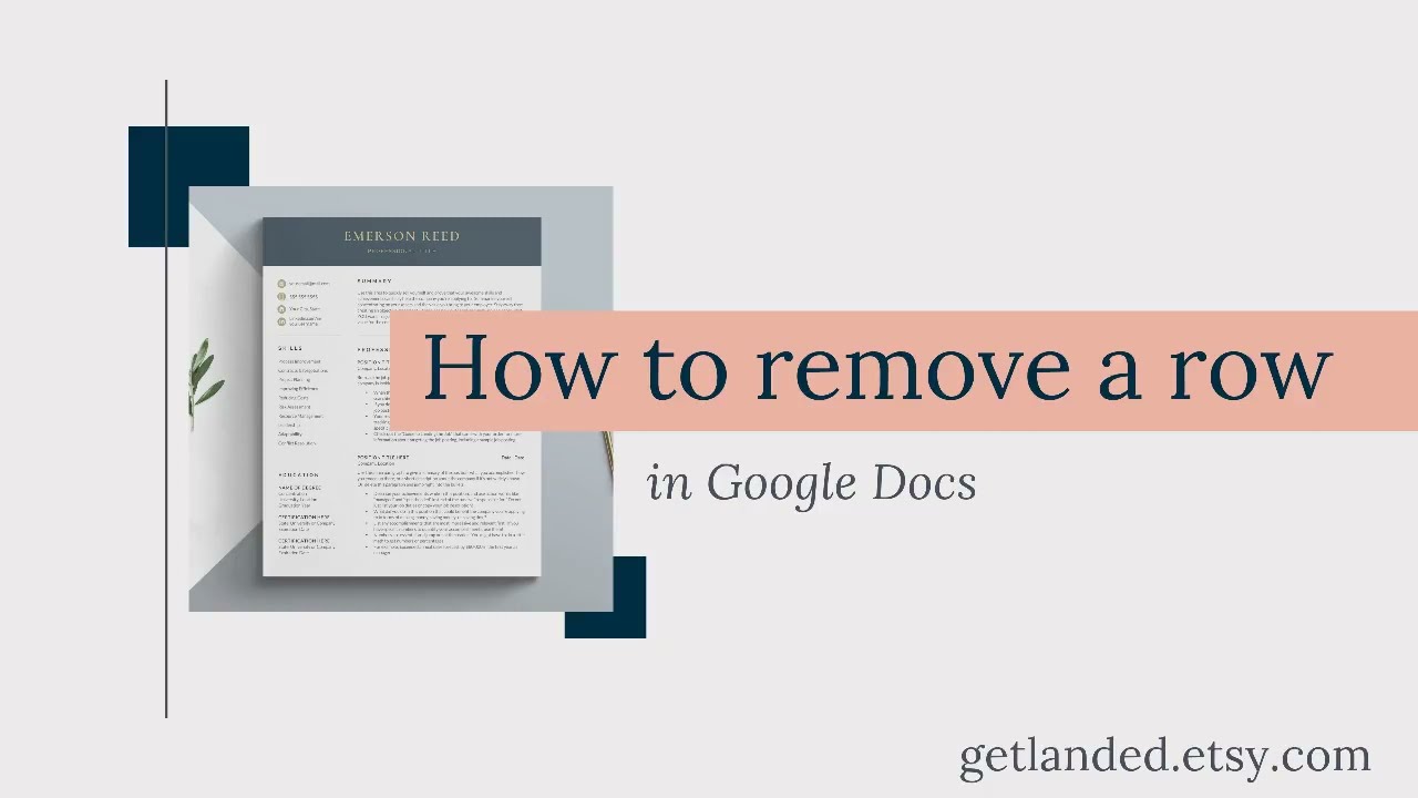 How To Remove Row In Google Docs Resume Template YouTube how-to-remove-row-in-google-docs-resume-template-youtube