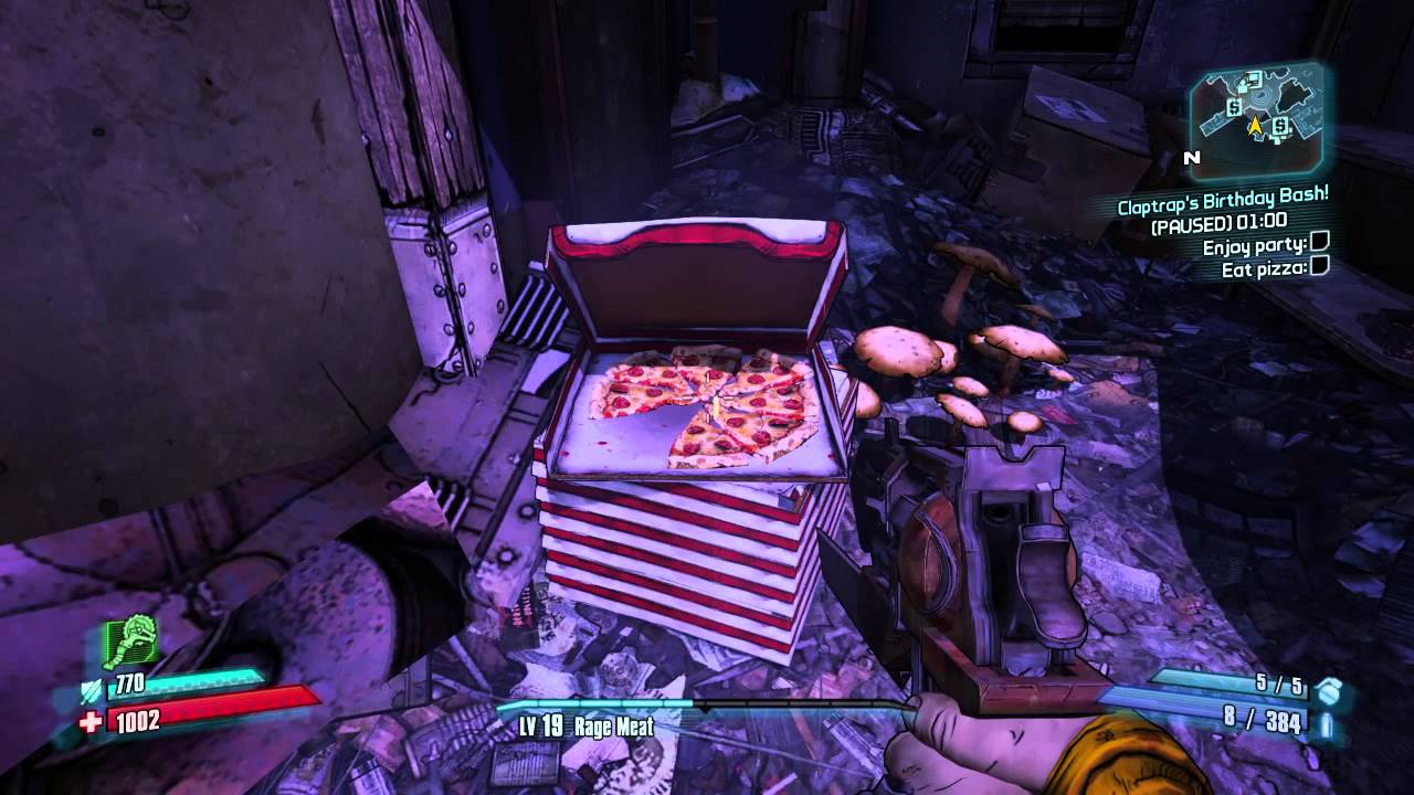 Claptrap's Birthday Bash - YouTube