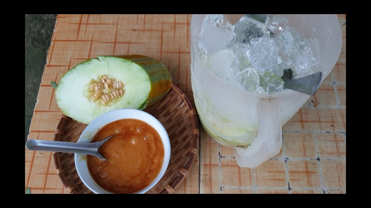 Dưa Gan Dằm Đá |Dưa Gan Chấm Đường Thốt Nốt |Team Bốn Mắt tv ra đồng ...