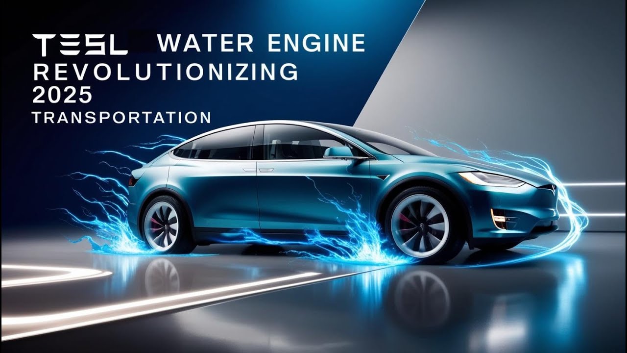 Tesla Introduces A Groundbreaking Water Powered Engine System. - YouTube