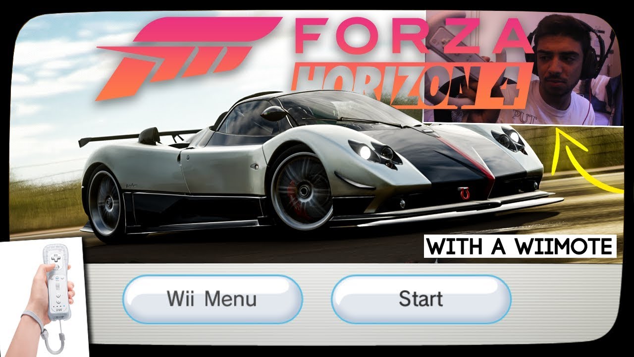 PLAYING FORZA HORIZON 4 WITH A WIIMOTE! - YouTube