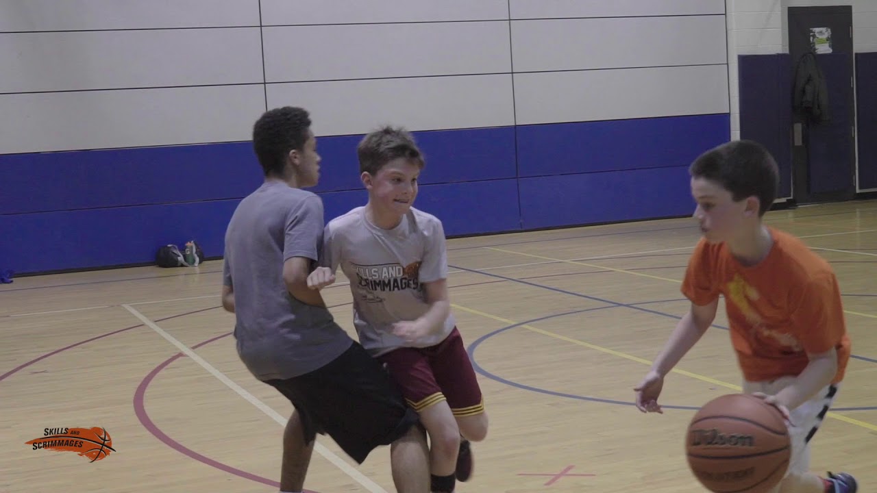 Skills and Scrimmages 7th Grade Elite Boys Basketball Practice - YouTube