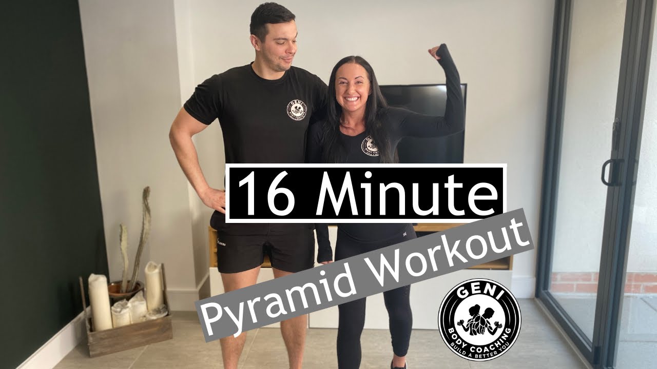 HOME BODYWEIGHT WORKOUT - Week 3/Session 2 - 16 Minute Pyramid Workout ...