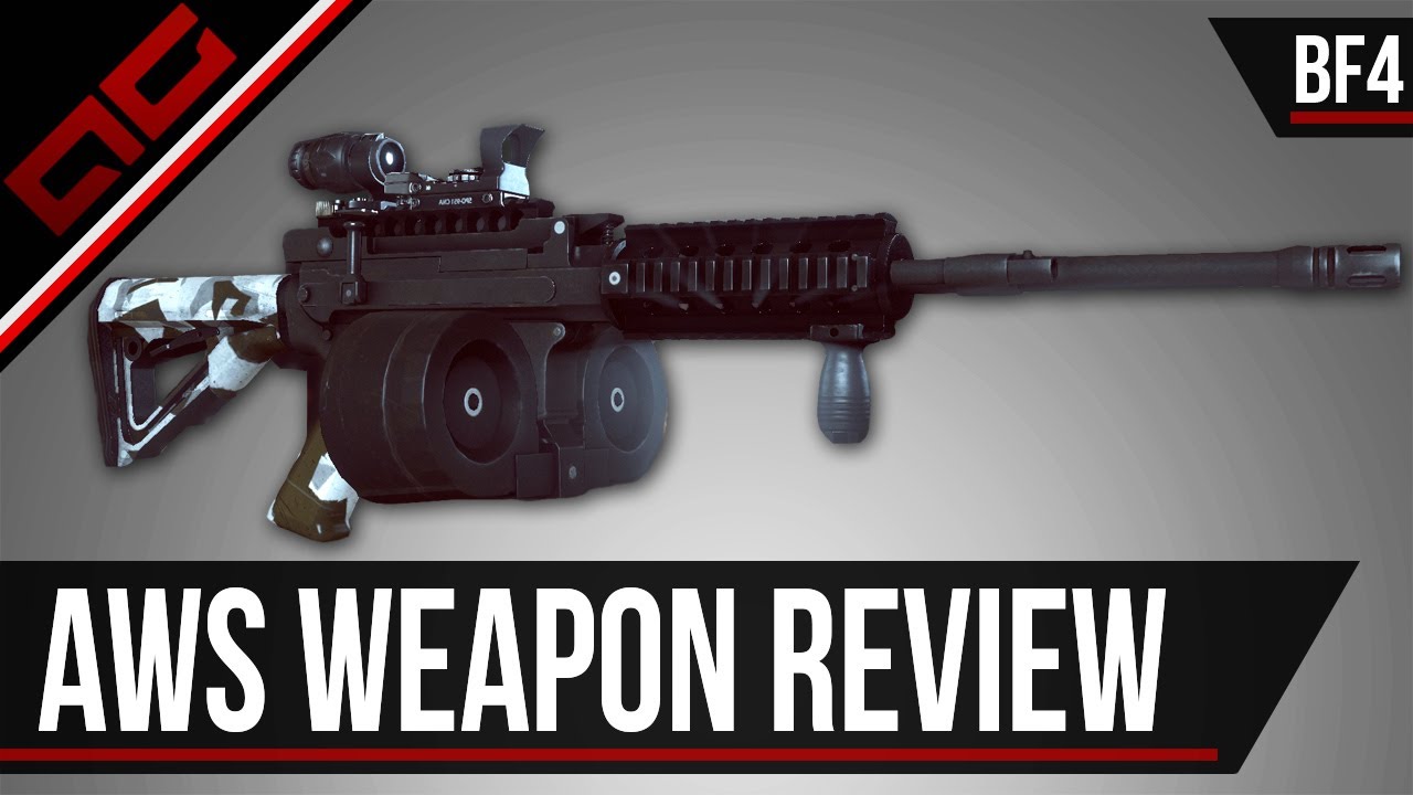AWS Weapon Review - Savior Of The Support Class (Battlefield 4 ...