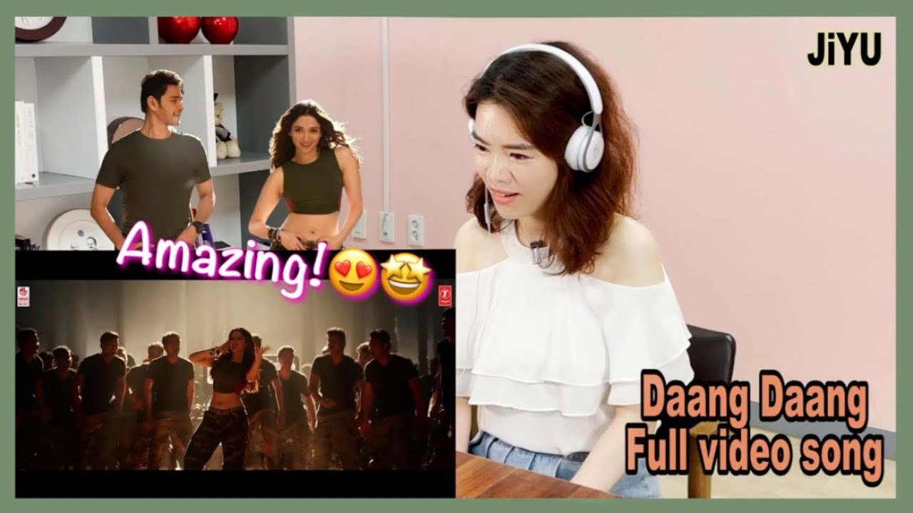 Korean REACTS to Daang Daang Song | Sarileru Neekevvaru | Mahesh Babu ...