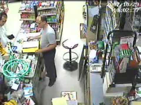 CCTV Footage - Stealing money at Cashier caught by hidden camera! - YouTube