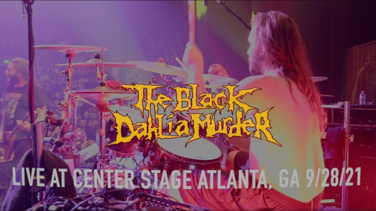 The Black Dahlia Murder - Alan Cassidy FULL SHOW DRUM CAM Atlanta, GA 9 ...
