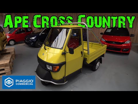 Wir stellen euch ganz kurz vor: die Piaggio Ape 50 Cross Country