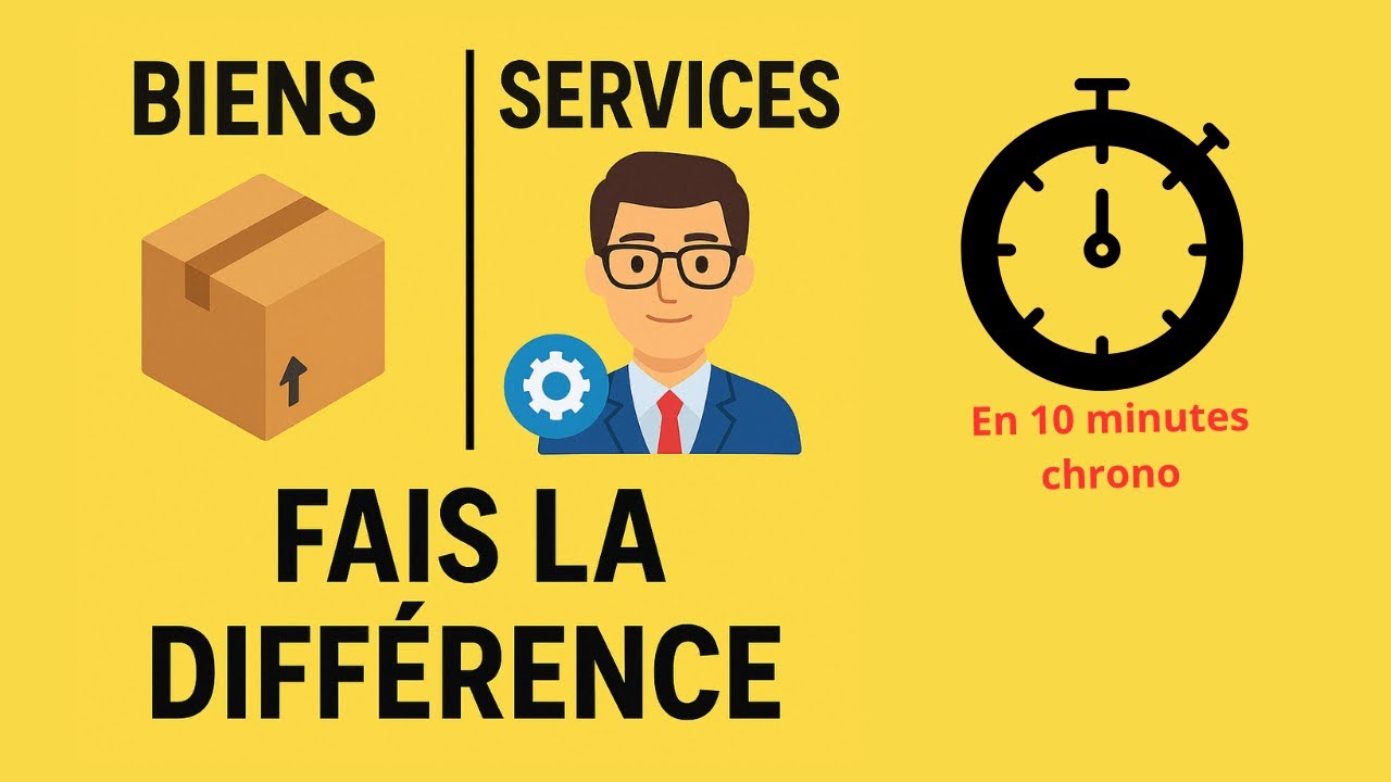 Biens et services : définition simple et rapide - YouTube
