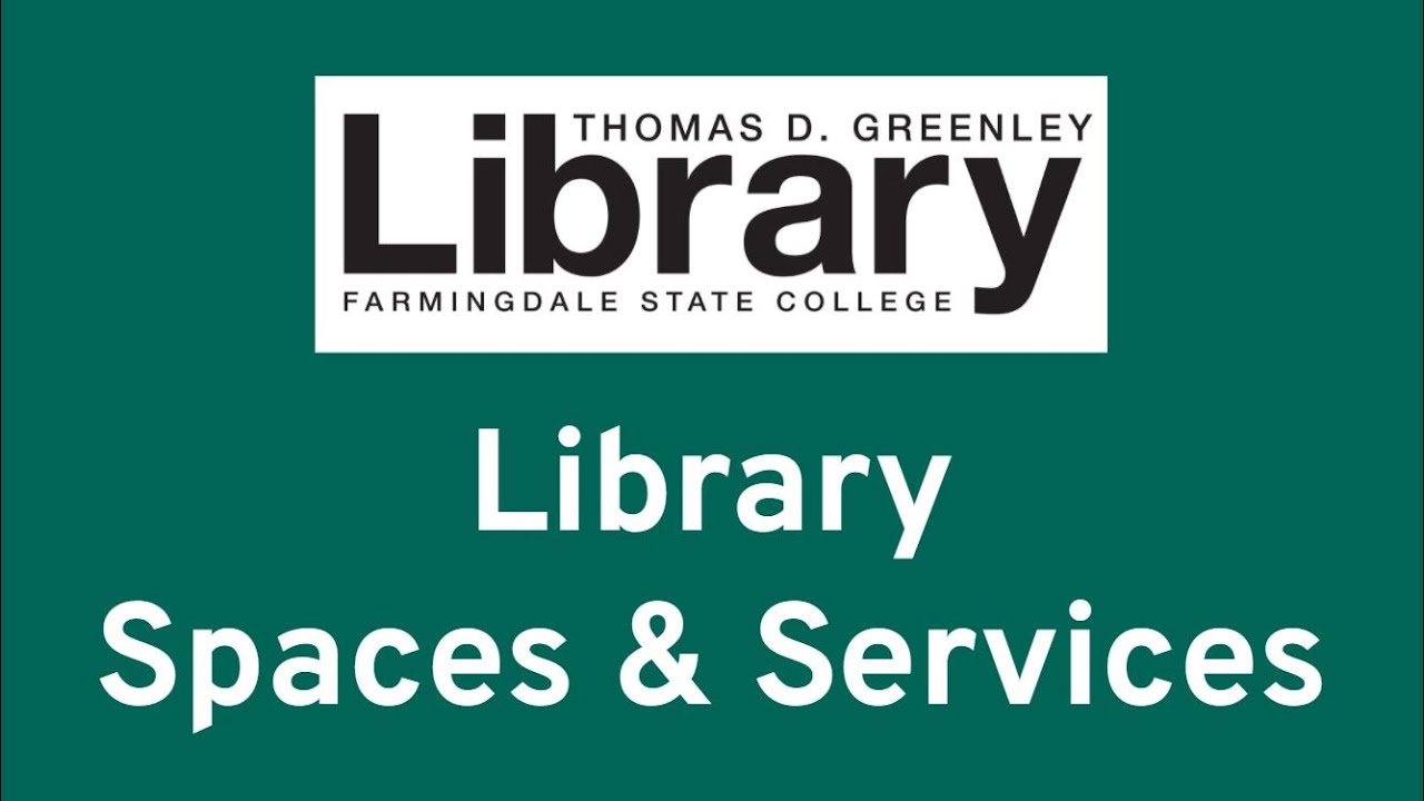 Greenley Library Spaces and Services - YouTube