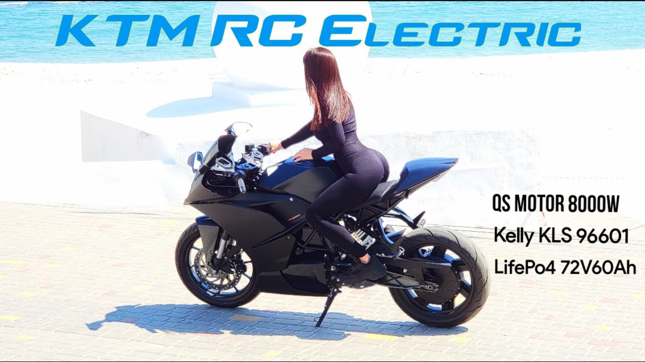 KTM RC Electric conversion Ukraine // Electricmotorcycle ...