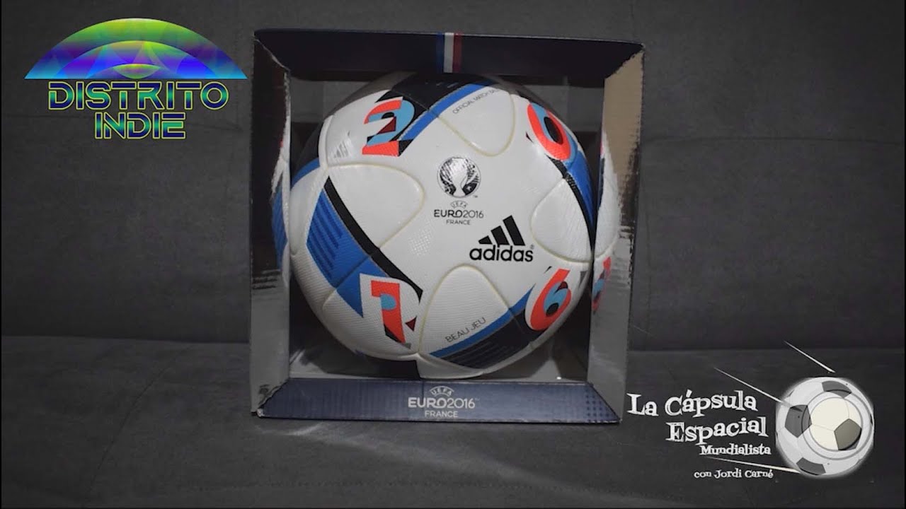 balón Adidas Beau jeu Omb de la Euro Francia 2016 - YouTube