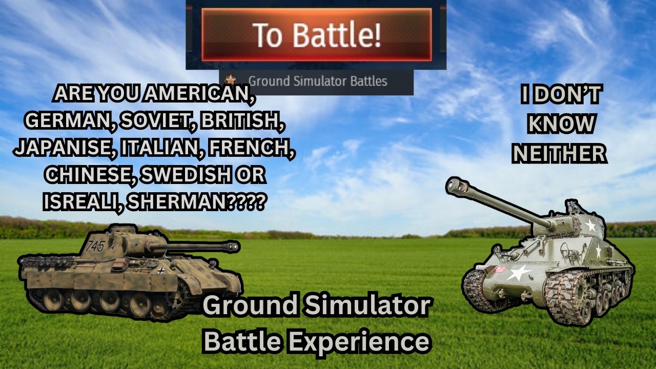 Ground Simulator Battle Experience In War Thunder - YouTube