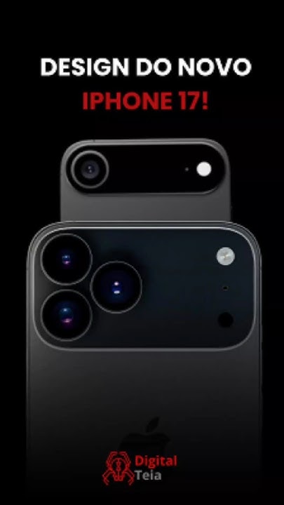 VAZOU TUDO!! iPhone 17 e o seu design renovado 👀🍎 #apple #iphone17 # ...