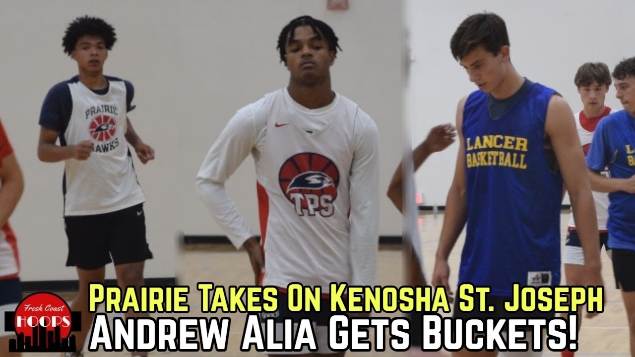 Kenosha St. Joes Takes On Prairie! Andrew Alia Shows Out! - YouTube
