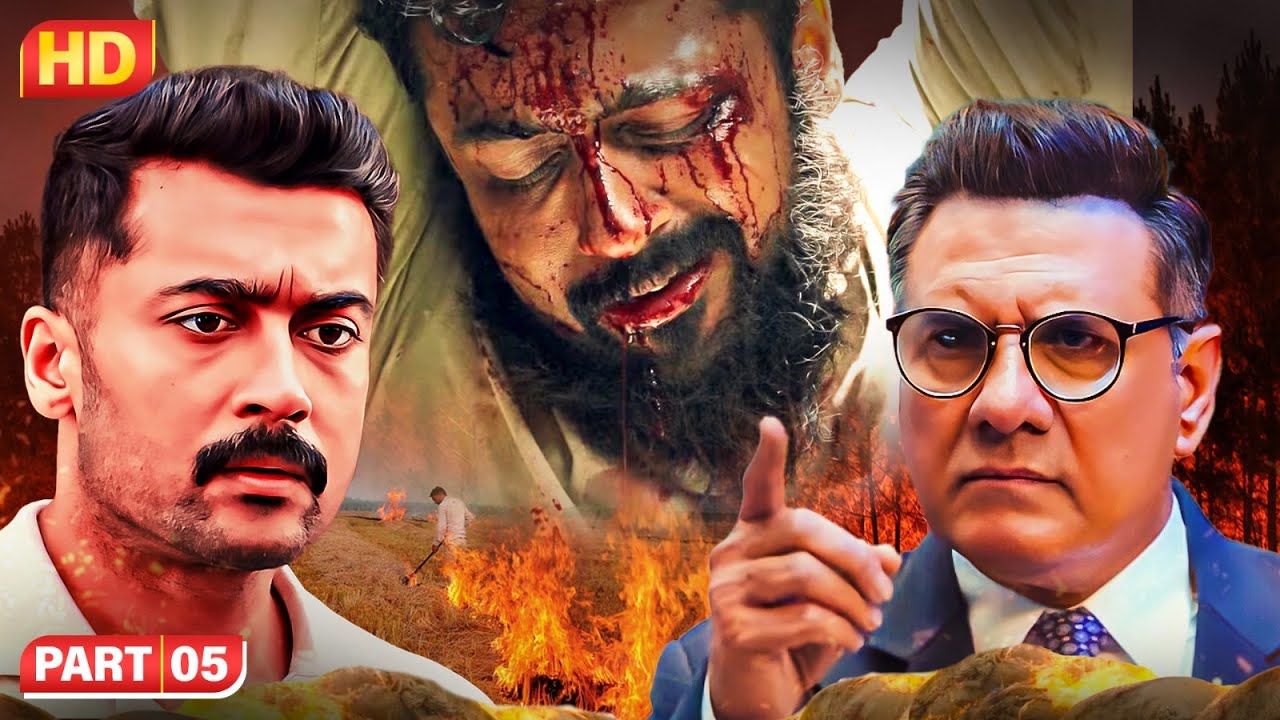 Rowdy Rakshak Hindi Movie - Uncut Part-5 - Surya - Mohanlal - Surya ...