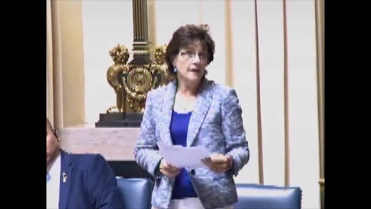 Janice Morley-Lecomte asks about the Manitoba Government's motion on ...