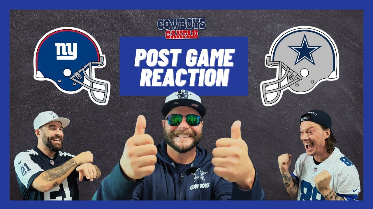 Dallas Cowboys Fans React to Week 5 Win Over NY Giants, Diggs 6th ...