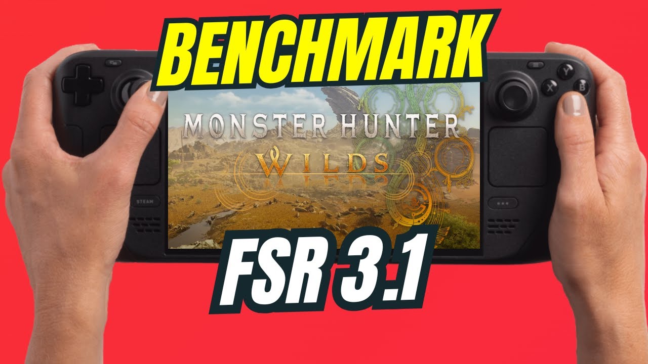 Monster Hunter Wilds Benchmark Steam Deck FSR 3.1 - YouTube