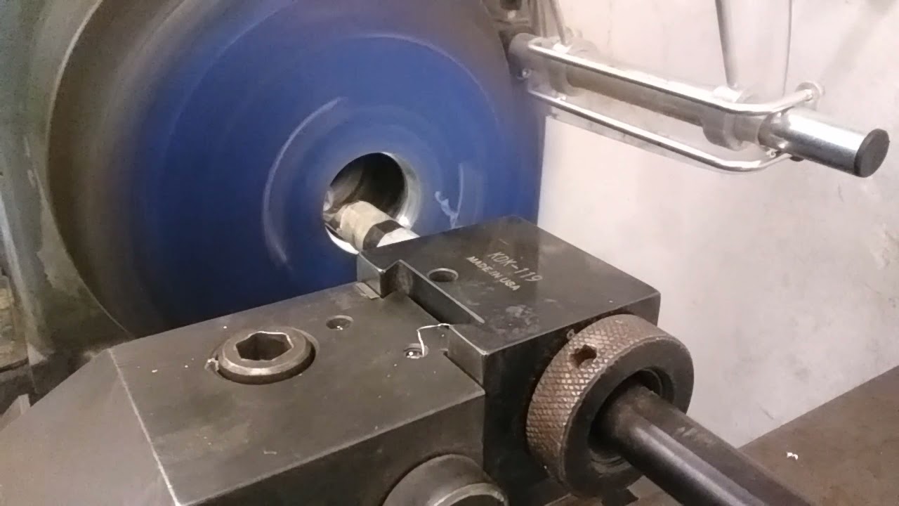 Machining rectangular part in scroll chuck :) - YouTube