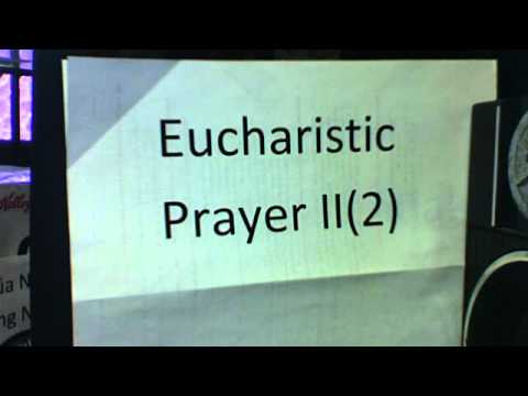 Eucharistic Prayer II - YouTube
