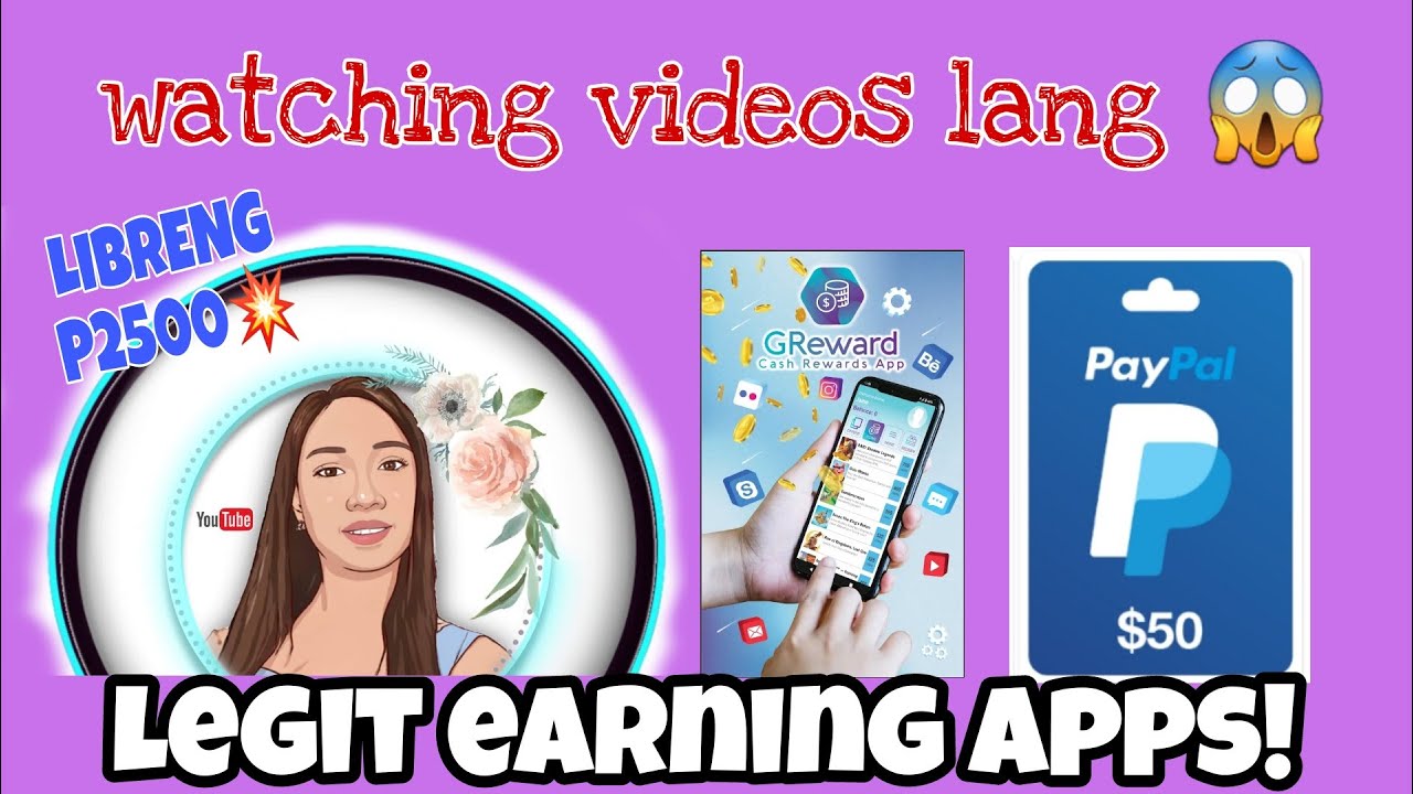 P2500 pwede kitain sa panunuod ng videos | Legit paying apps 2022 - YouTube
