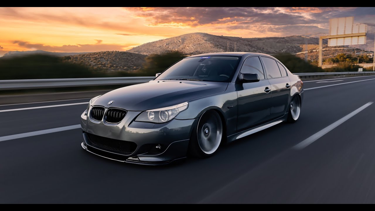 BMW 5 series e60 on air suspension | BadAttitude | 4k - YouTube