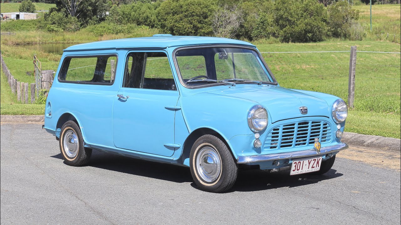 1968 Austin Mini Van - Walk-around - BGS Classic Cars - YouTube