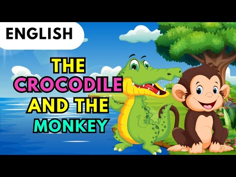 The Crocodile And The Monkey - Bedtime Stories - Animated - Learn ...