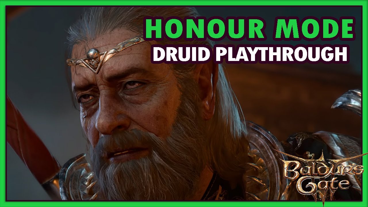 Baldurs Gate 3 Honour Mode Druid Playthrough Act 2 Part 16