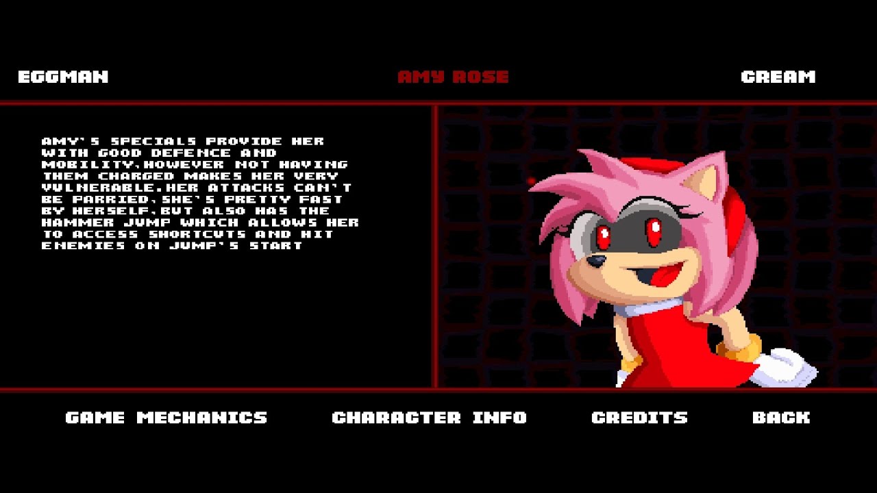 Crazy Amy Join sonic.exe the disaster 2D reamke Android port mod by ...