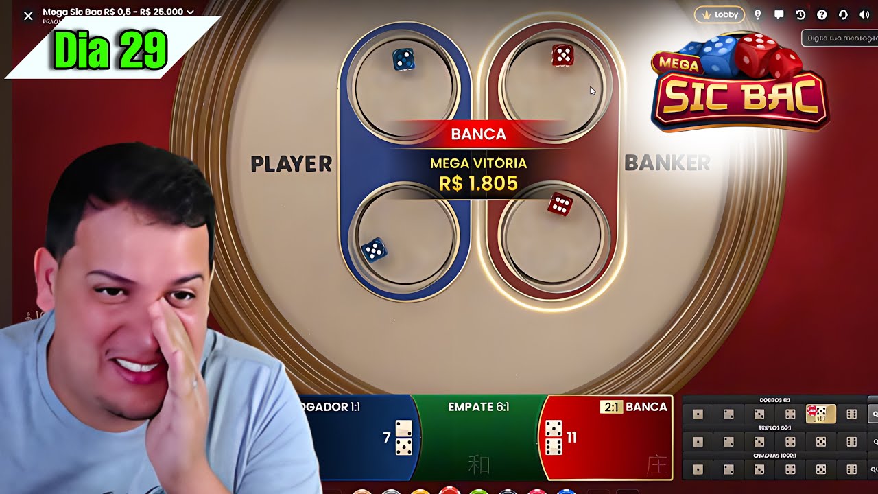 MARATONA RUMO AO MILHÃO JOGANDO MEGA SIC BAC AO VIVO ! DIA 29 - YouTube