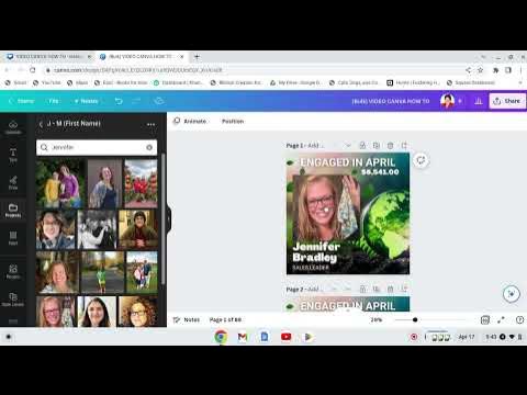 BULK CREATE IN CANVA WITH CSV FILE - YouTube