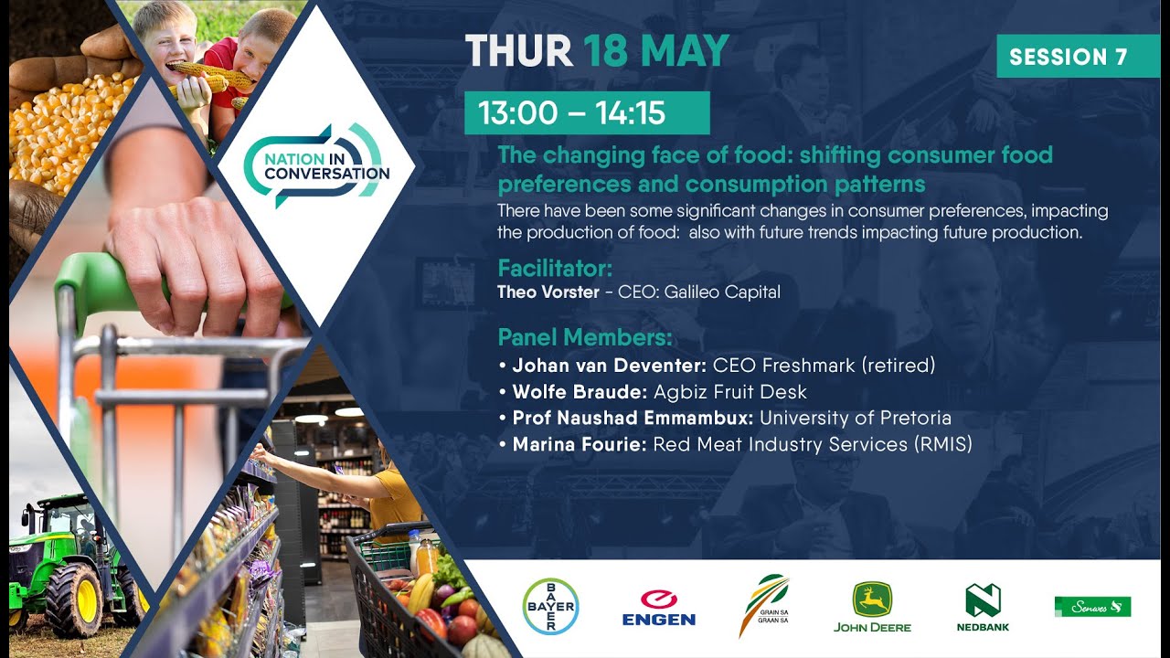 S7: The changing face of food: shifting consumer food preferences and ...