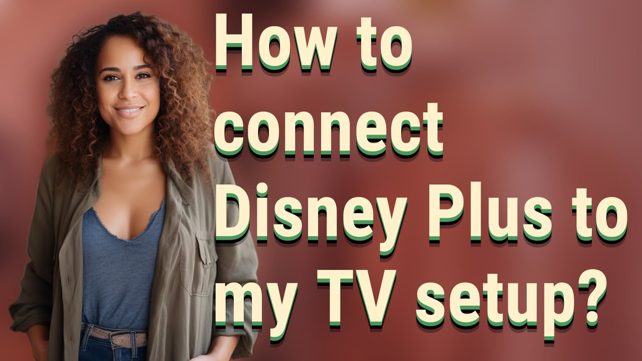 How to connect Disney Plus to my TV setup? - YouTube