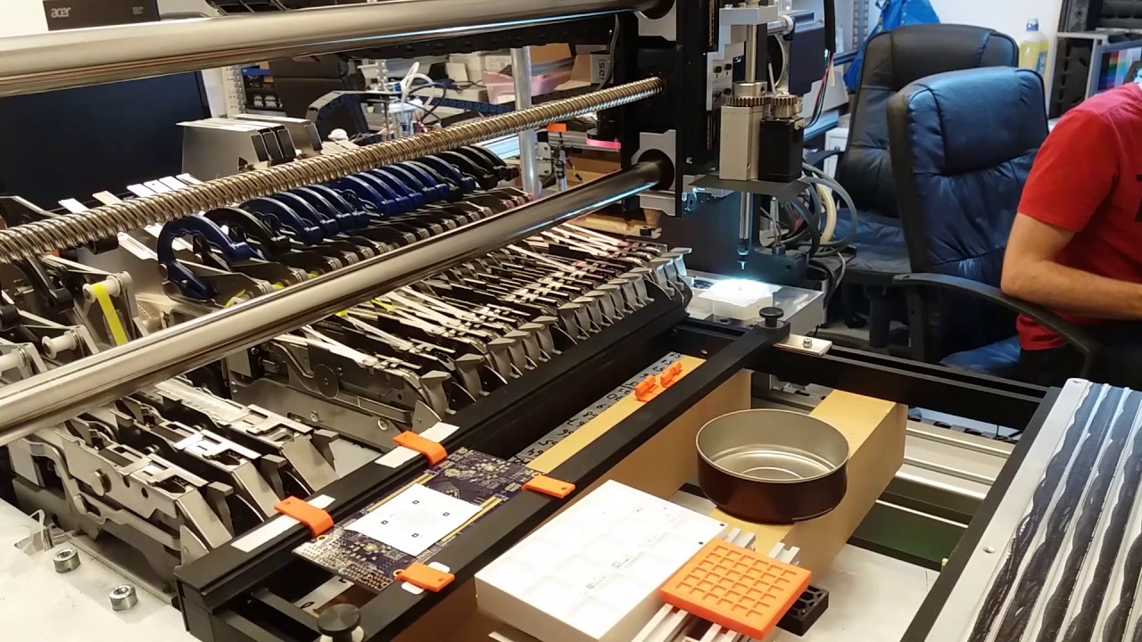 AXIOM Beta Hardware Production DIY Pick and Place Machine Speed Tuning ...