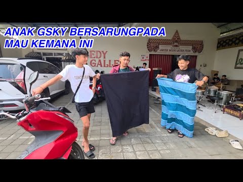GANTENGNYA ANAK ANAK GSKY KALAU BERSARUNG