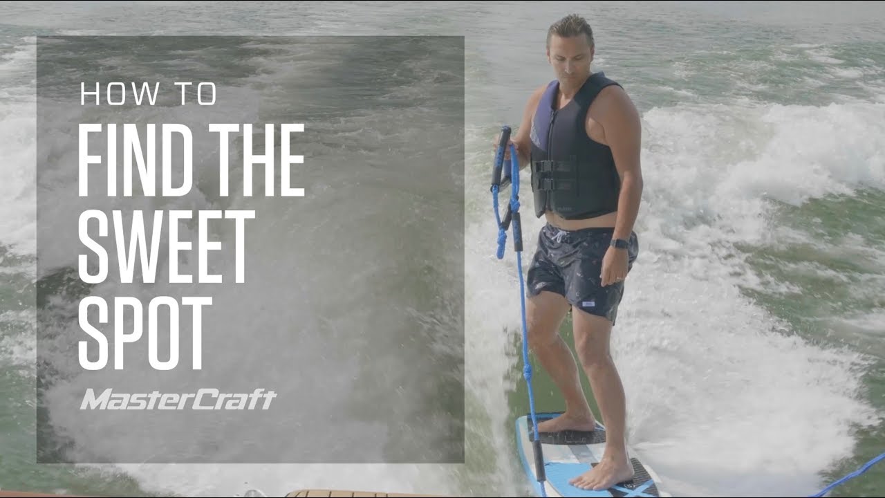 HOW TO FIND THE SWEET SPOT WAKESURFING - YouTube