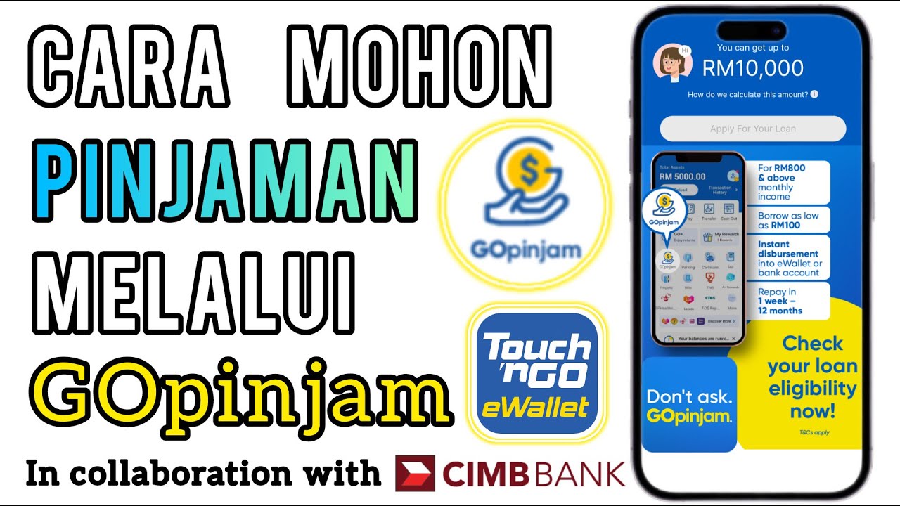 Cara Mohon Pinjaman melalui GOpinjam Touch n Go Ewallet | apply ...