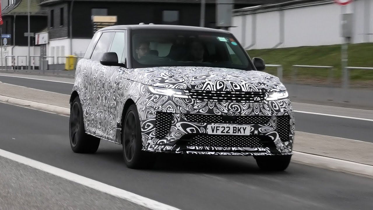 2024 Land Rover Range Rover Sport SV Prototype Spied Testing At The ...