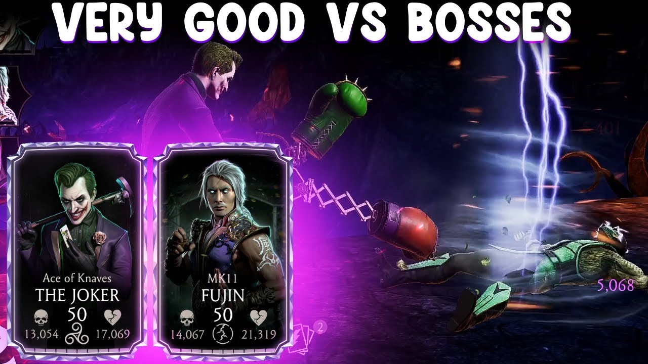 Fujin and Joker Amazing VS Bosses! Klassic Tower Boss Match 10,30,50,70 ...