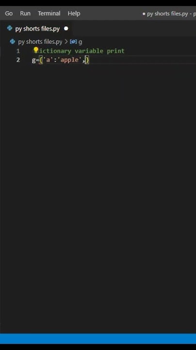 Dictionary variable print | #dictionary #dictionaryvideos #python # ...