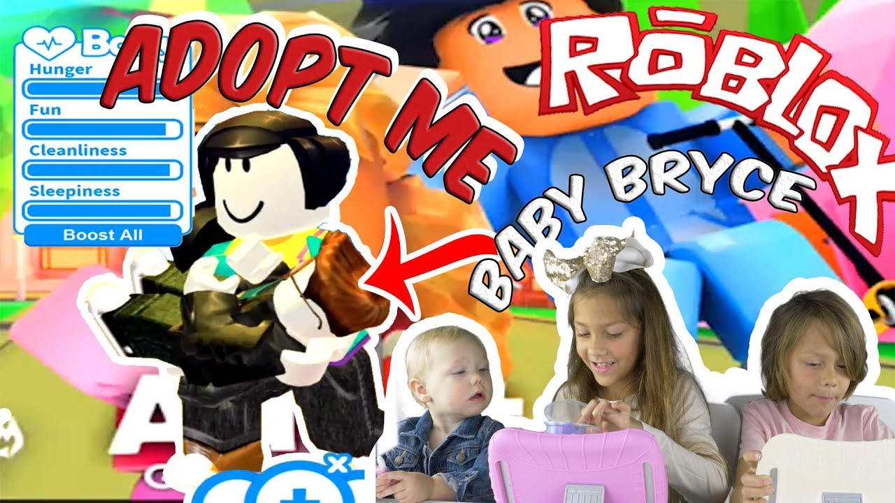 ROBLOX© Adopt Me | Maddie & Bryce Play + Surprise Toy Opening at End ...